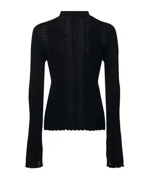 Loulou De Saison Long-sleeved Sweater With Collar