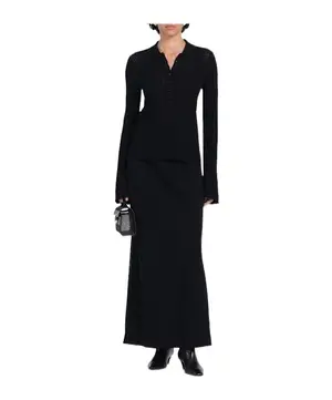 Loulou De Saison Long-sleeved Sweater With Collar