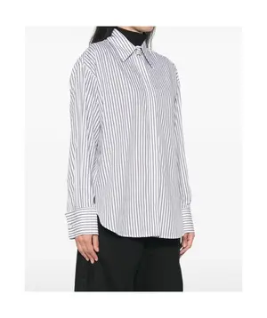 ERMANNO FIRENZE Striped Long-sleeve Shirt