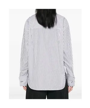 ERMANNO FIRENZE Striped Long-sleeve Shirt