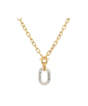 Rabanne Oval Chain Necklace