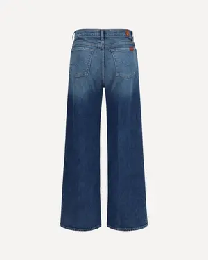 7 For All Mankind Highwaisted Wideleg Jeans