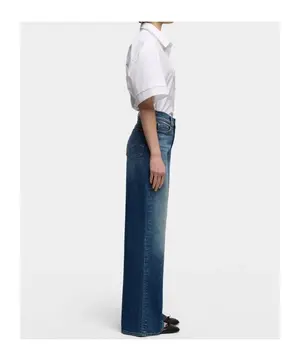 7 For All Mankind Highwaisted Wideleg Jeans