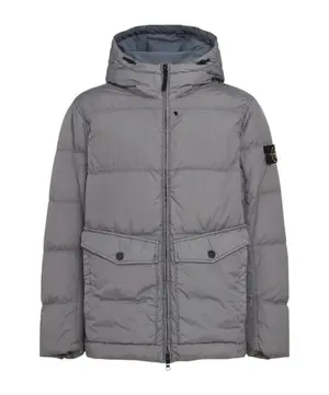 Stone Island Casual Hooded Jacket - Gray
