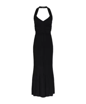 Balmain Backless Dress - Black