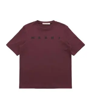 Marni Minimal Logo Top - Red