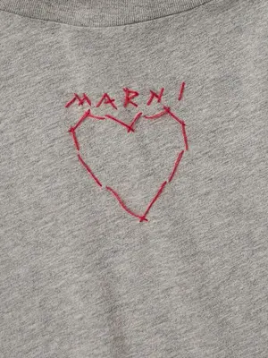 Marni Solidcolor Print Top