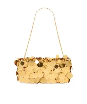 Rabanne Handbag With Chain Handle - Yellow