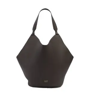 Khaite Tote With Double Handles And Soft Shape - Black