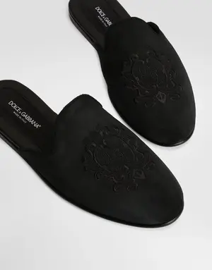 Dolce & Gabbana Calfskin Slippers