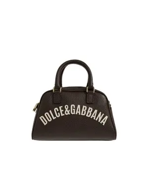 Dolce & Gabbana Zippered Shoulder Bag - Brown