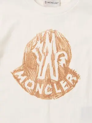 Moncler Short Sleeve Printed Top