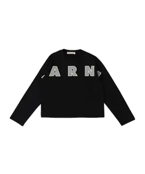 Marni Frontprint Top - Black