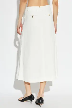 AMI Paris Long A-line Tailored Skirt
