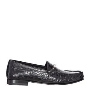TOM FORD Round-toe Loafers - Black