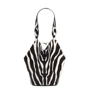 Khaite Tote With Double Handles And V-shape - Black