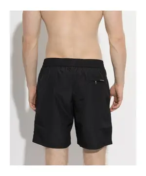 Dolce & Gabbana Dolce Gabbana Logo Tape Swim Shorts