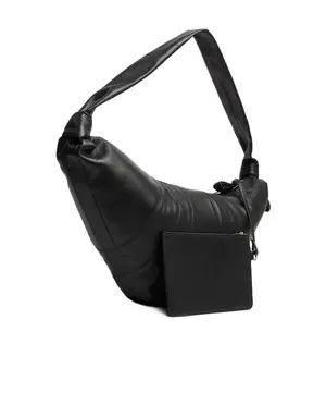 LEMAIRE Shoulder Bag With Single Handle - Black