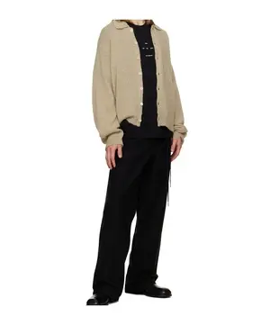 SONG FOR THE MUTE Logo Luxe Jersey Oversized T Shirt