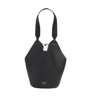 Khaite Tote With Double Handles And Wide Opening - Black