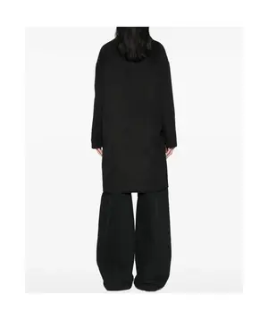 ERMANNO FIRENZE Double-breasted Long-sleeved Coat