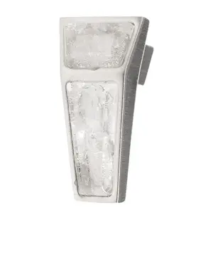 Rick Owens Geometric Single Earring - Silver