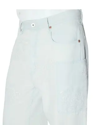 Kenzo Cartoon Cargo Monkey Fit Jeans