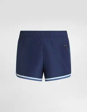 Dolce & Gabbana Dolce Gabbana Logo Embroidered Swim Shorts