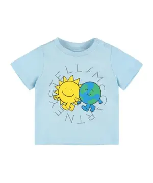 Stella McCartney Frontprint Top - Blue