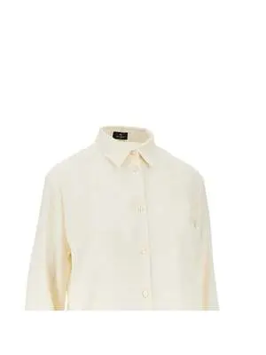 Etro Silk-blend Jacquard Shirt With Paisley Motif