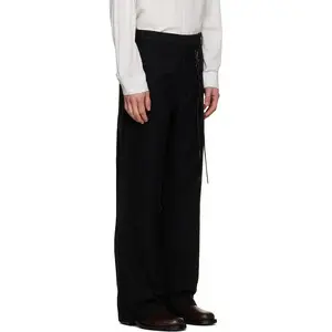 SONG FOR THE MUTE Straight Leg Moleskin Trousers