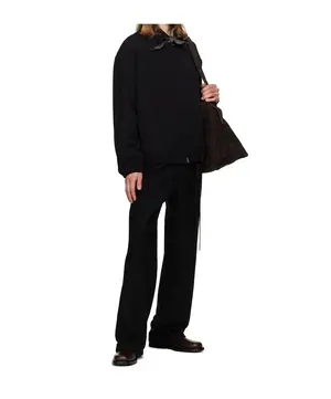 SONG FOR THE MUTE Straight Leg Moleskin Trousers