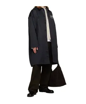 SONG FOR THE MUTE Midlength Trench Coat