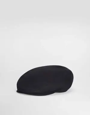 Dolce & Gabbana Dolce Gabbana Logo Patch Flat Cap