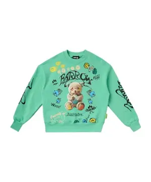 BARROW Ribcollar Top - Green