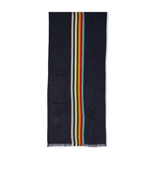 Paul Smith Stripe Wool Scarf