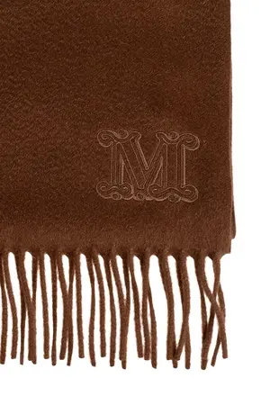 Max Mara Tasseled Scarf - Brown