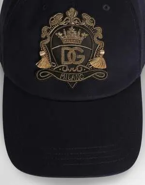 Dolce & Gabbana Dolce Gabbana Logo Patch Baseball Cap