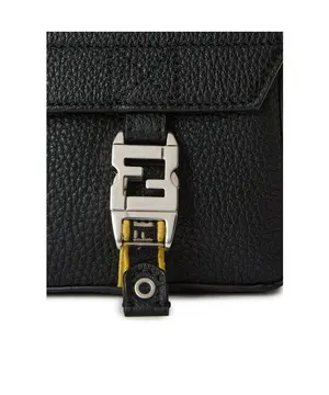 Fendi Grained Leather Crossbody Bag