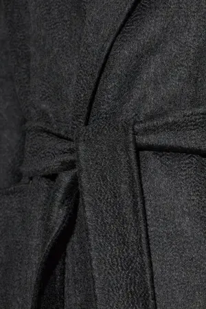 Max Mara Collared Belted Long Coat