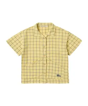 BOBO CHOSES Frontbutton Tshirt - Nude