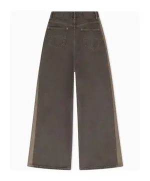 Emporio Armani Five-pocket Wide-leg Jeans