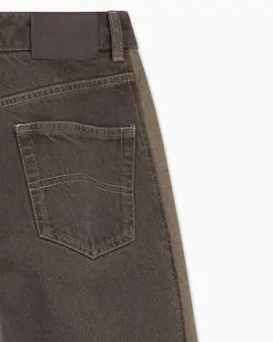 Emporio Armani Five-pocket Wide-leg Jeans