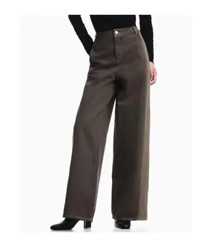 Emporio Armani Five-pocket Wide-leg Jeans