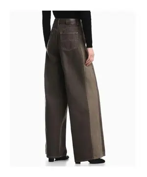 Emporio Armani Five-pocket Wide-leg Jeans
