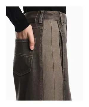 Emporio Armani Five-pocket Wide-leg Jeans