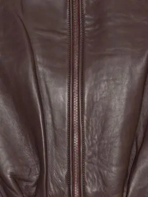 ROTATE BY BIRGER CHRISTENSEN Bonded Leather Jacket