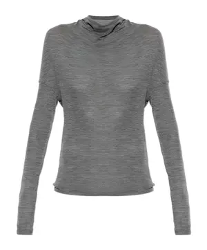 Victoria Beckham Long-sleeved Top - Grey