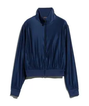 Gucci Embroidered Zip Jacket - Blue