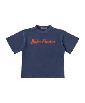 BOBO CHOSES Crewneck Top - Blue
